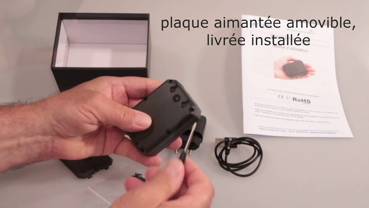 Tracker GPS AT1 New Balise GPS sans abonnement 70h d'autonomie